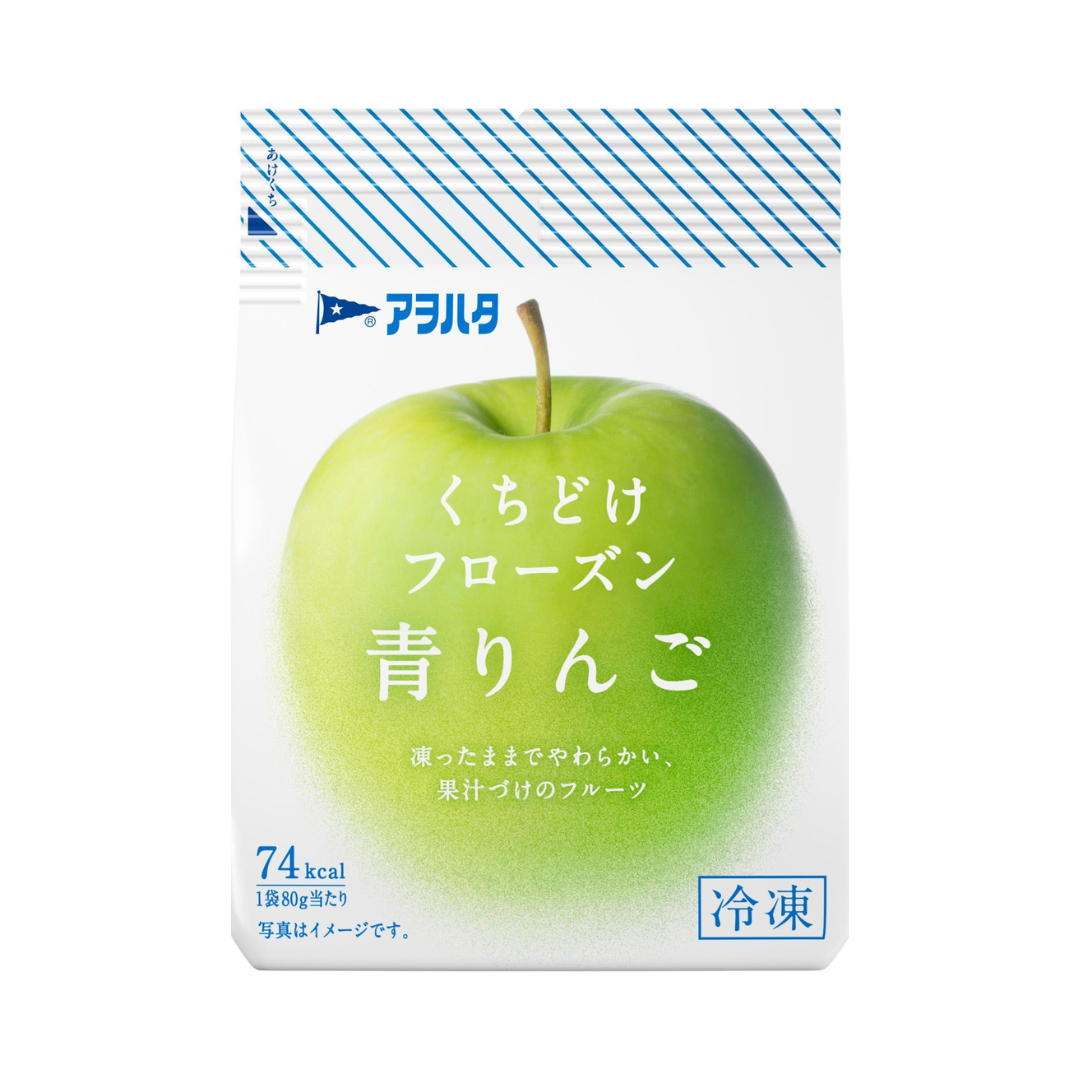 くちどけフローズン 青りんご80g｜アヲハタ | Qummy(キユーミー)
